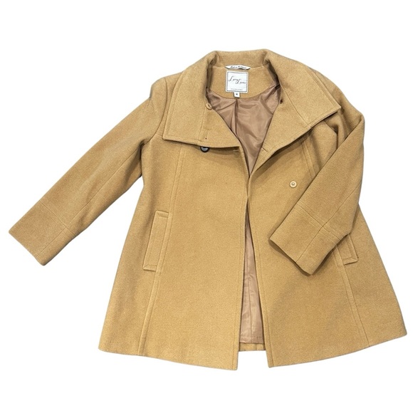 Larry Levine | Jackets & Coats | Larry Levine Wool Blend Pea Coat ...